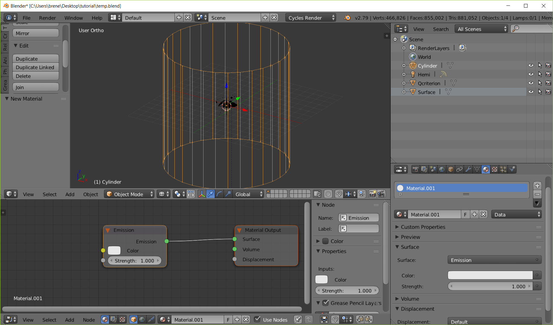 Render Data From ParaView in Blender - Brener Ramos